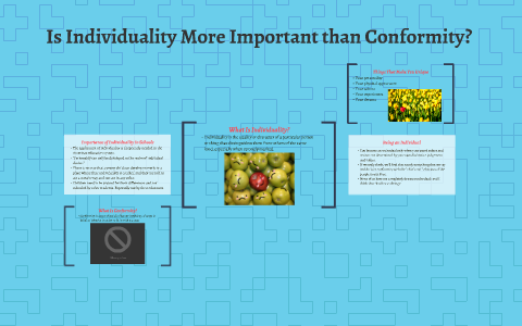 Is Individuality More Important than Conformity? by Chelsea Colavita on ...