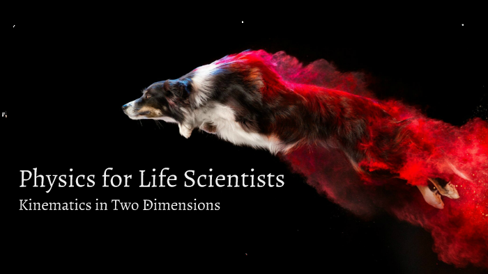 Physics for Life Sciences: Motion in Two Dimensions by Scott Stambach ...