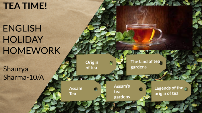 Tea - Holiday homework by Shaurya Sharma 10/A by Shaurya Sharma on Prezi