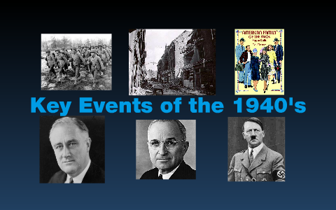 Key Events of the 1940's by Mark Meade on Prezi