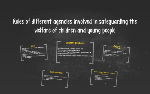 Roles of different agencies involved in safeguarding the wel by amanda ...