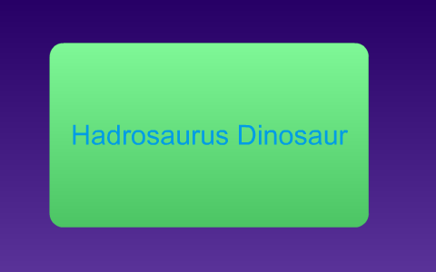 Hadrosaurs - The Duck-Billed Dinosaurs by Mckenzie Kuzio