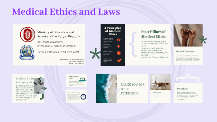 Medical Ethics and Laws by Pallavi Kumari on Prezi