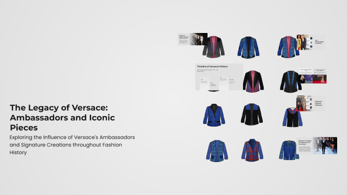 The Legacy of Versace: Ambassadors and Iconic Pieces by Roos Blok on Prezi