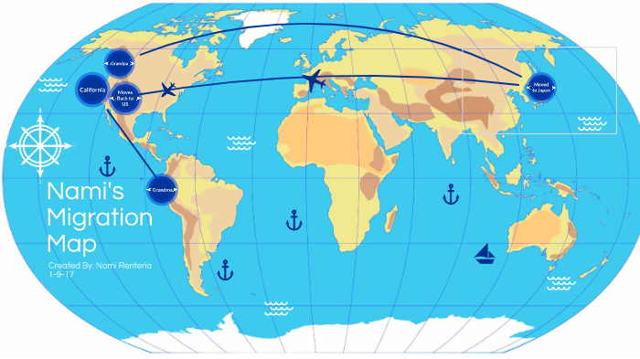 Nami's Migration Map by Nami Renteria on Prezi