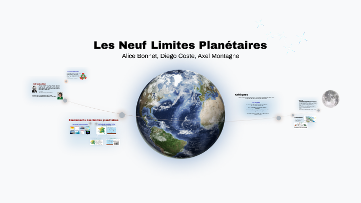 Les Neuf Limites Planétaires by Axel Montagne on Prezi