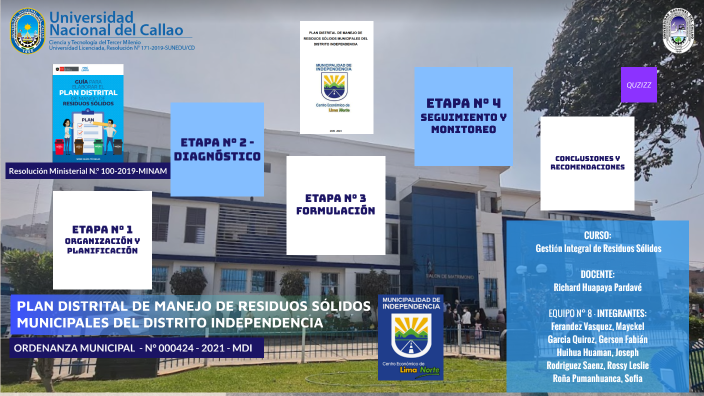 EXPO SEMANA 15-PLAN DISTRITAL DE MANEJO DE RESIDUOS SÓLIDOS MUNICIPALES ...