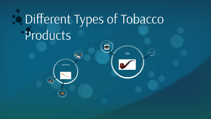 Different Types of Tobacco Products by Hayley Mack on Prezi
