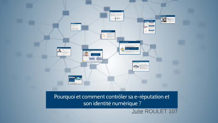 Pourquoi et comment contrôler son identité numérique by Julie Roulet on ...