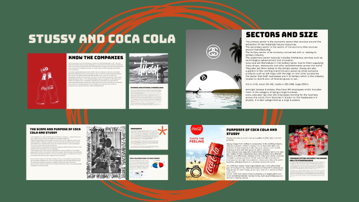 stussy and coca cola by Lawrence Milburn on Prezi