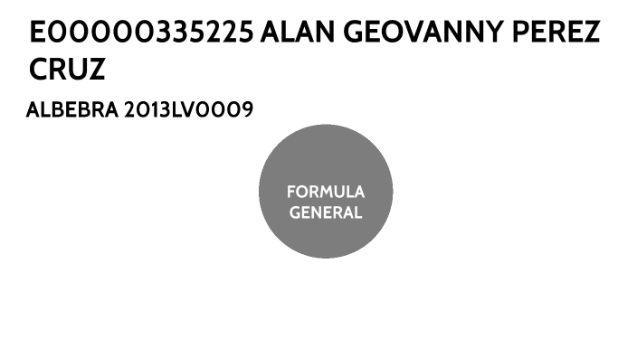 EC. DE SEGUNDO GRADO by ALAN GEOVANNY CRUZ on Prezi