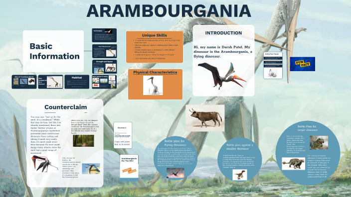 Dinosaur Science Project by Darsh Patel on Prezi