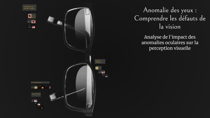 Anomalie des yeux : Comprendre les défauts de la vision by Margot ...