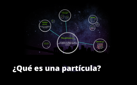 ¿Qué es una partícula? by ivette karina felix on Prezi