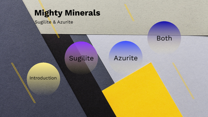 Mighty Minerals by Shawn Joyocan on Prezi