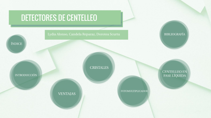 DETECTORES DE CENTELLEO by CANDELA REPARAZ on Prezi