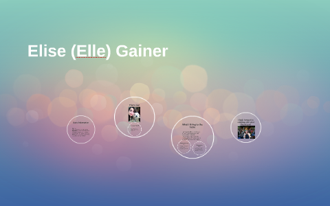 Elise Gainer by Elle Gainer on Prezi