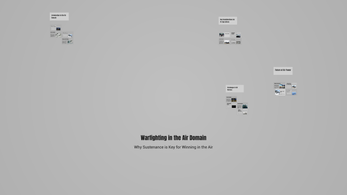The Air Domain and Key Considerations for Warfighting in the Air by ...