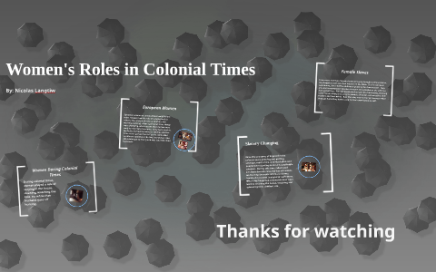 Women's Roles in Colonial Times by Nicolas Langtiw on Prezi