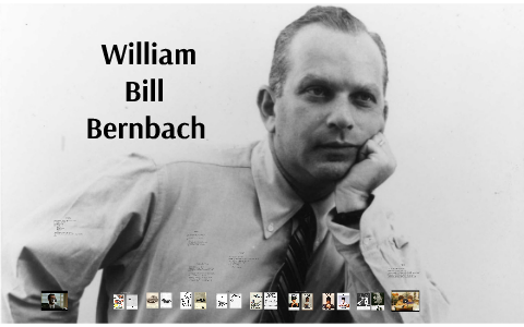 William Bill Bernbach by Julius Emde