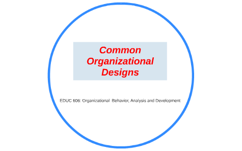 common organizational design by Julz C. on Prezi