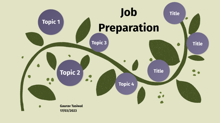 Job Preparation Course Content by Gaurav Tasiwal on Prezi