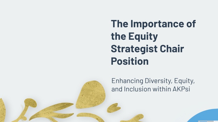 The Importance of the Equity Strategist Chair Position by Meridith ...
