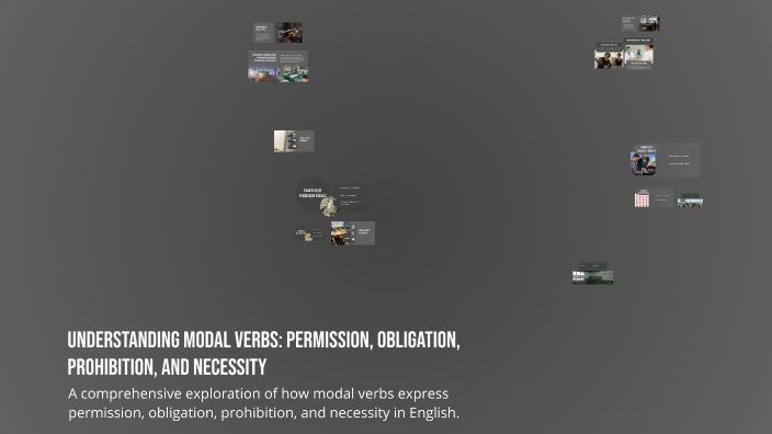 Understanding Modal Verbs: Permission, Obligation, Prohibition, and ...