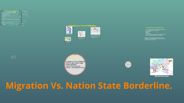 Migration and the Nation State Borderline. by Luqman Onikosi on Prezi