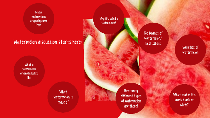 Evolution of Watermelon :D by Shelby Middletent on Prezi