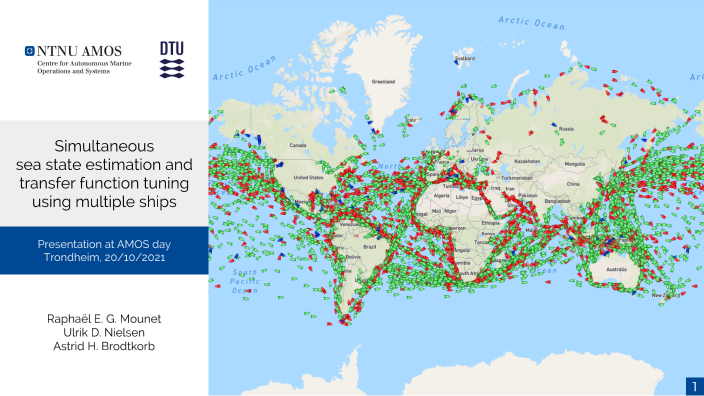 Simultaneous Sea State Estimation And Transfer Function Tuning Using Multiple Ships By Raphaël