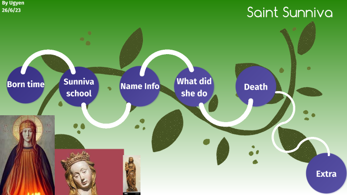 Saint Presentation: Saint Sunniva by Ugyen Tenzin Dorji on Prezi