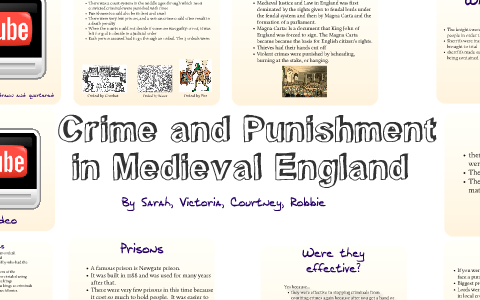 Crime and Punishment in Medieval England by Sarah Salt on Prezi