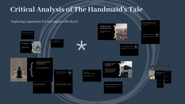 Critical Analysis of The Handmaid's Tale by Michael Silverstein on Prezi