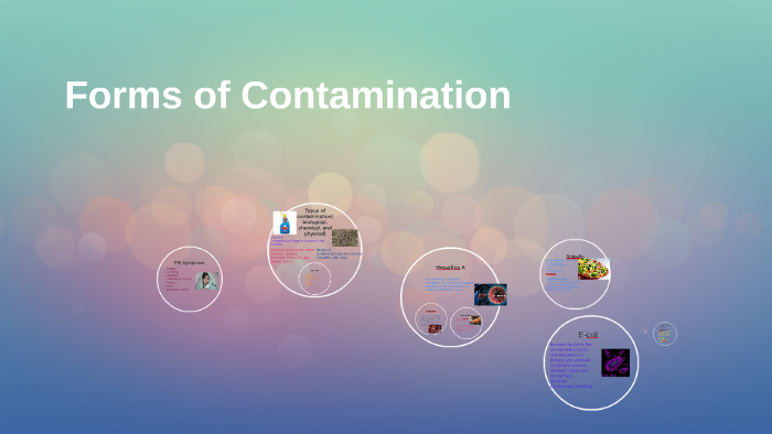 Forms of Contamination by Clara Ketchie