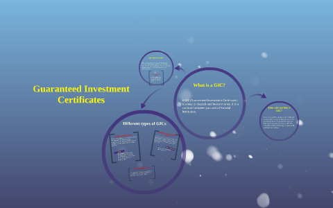 Guaranteed Investment Certificates by Riccardo Stoppa on Prezi