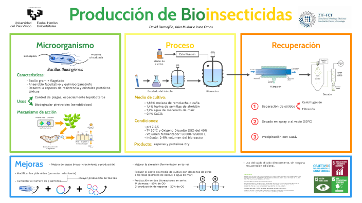 Producción de Bioinsecticidas by Asier Muñoz on Prezi