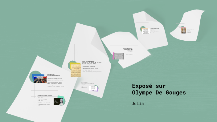 Exposé Olympe De Gouges by Julia on Prezi