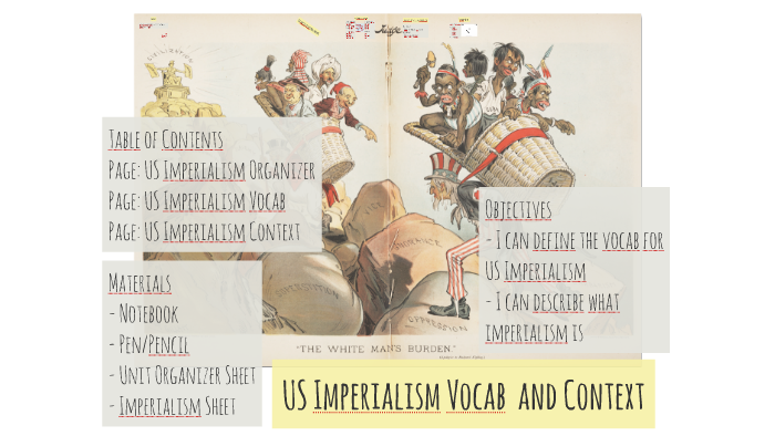 US Imperialism Vocab and Context by Matt Baker on Prezi