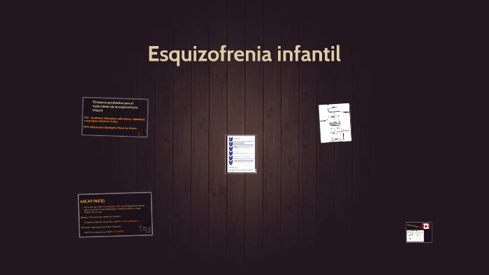 Esquizofrenia infantil by Emir Zeba on Prezi