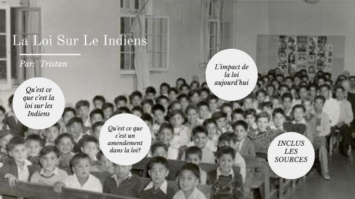 La Loi Sur Les Indiens by Tristan Cadieux on Prezi
