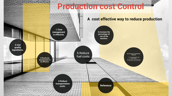 Production cost Control by malinee maprasit on Prezi