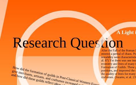 How did the formation of guilds in Post-Classical Western Europe give ...