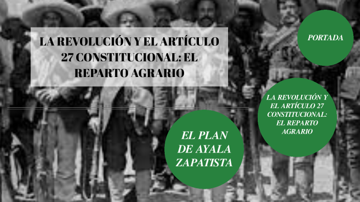La Revolución y el artículo 27 constitucional: el reparto agrario by ...