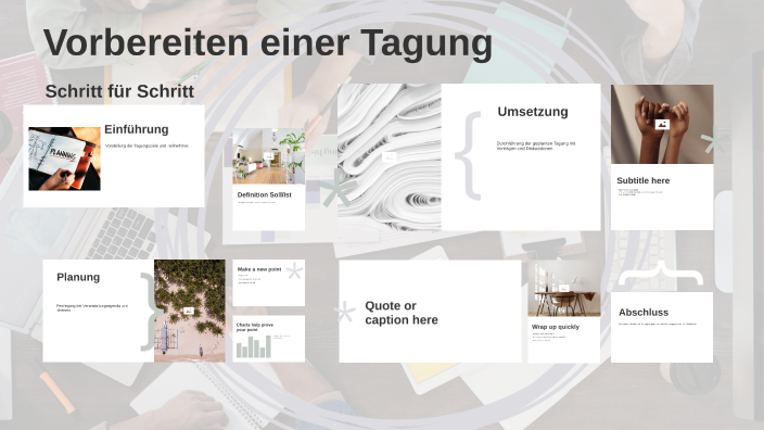 Planung einer Tagung by A Wa on Prezi