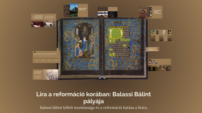 Líra a reformáció korában: Balassi Bálint pályája by Lili Nagy on Prezi