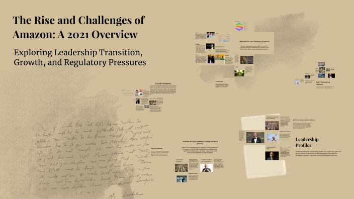 The Rise and Challenges of Amazon: A 2021 Overview by Ahmed Fahmy on Prezi
