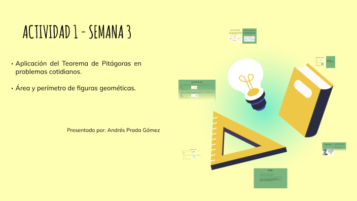 Teorema de Pitágoras, Áreas y Perímetros by ANDRES ARNULFO PRADA GOMEZ ...