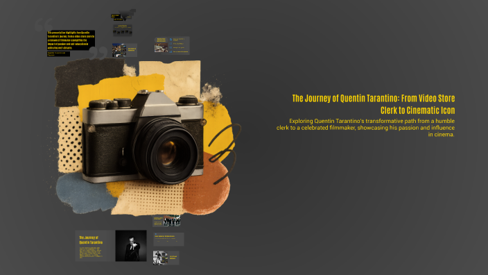 The Journey of Quentin Tarantino: From Video Store Clerk to Cinematic ...