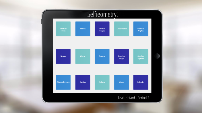 Selfieometry by Leah Hotard on Prezi